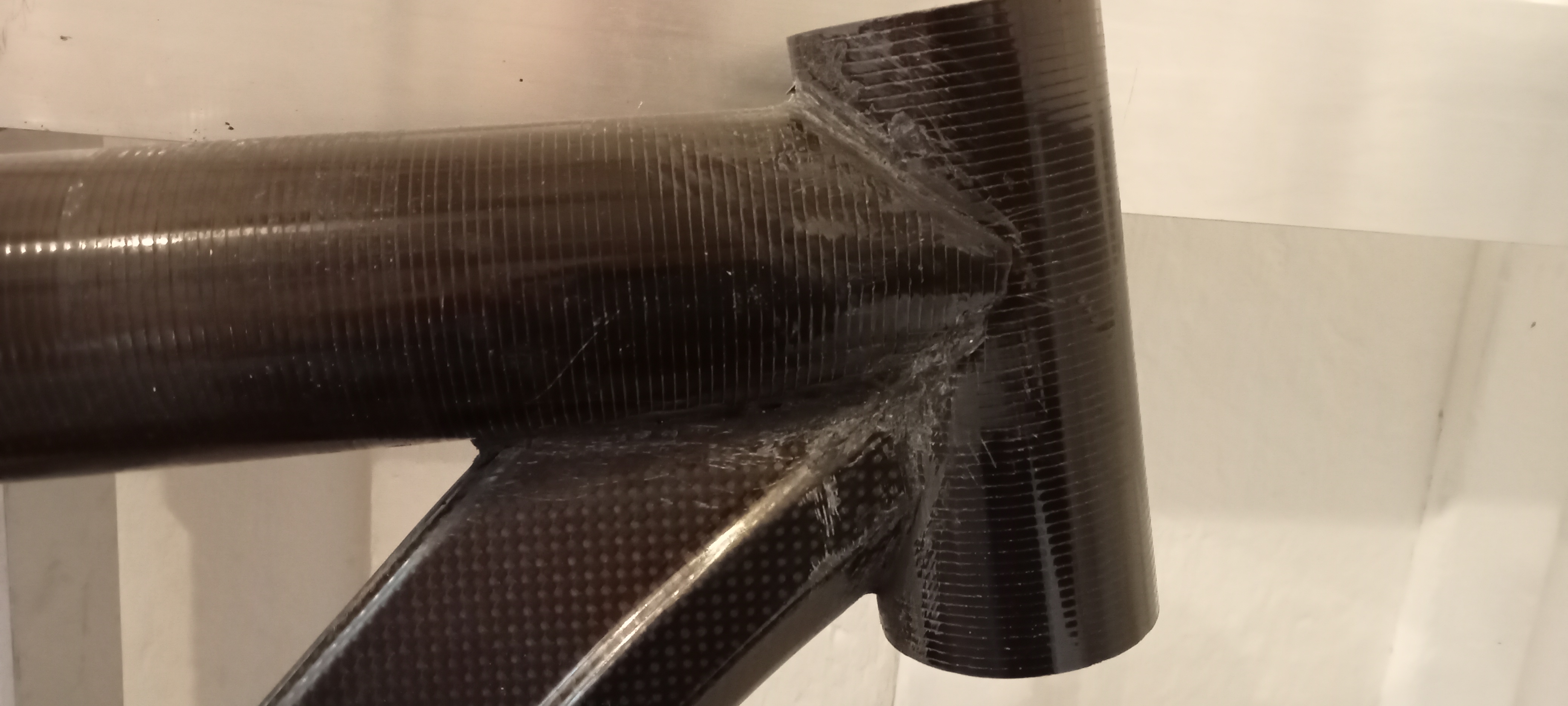 Carbon tandem bike frame joints – Tavelo Tandems