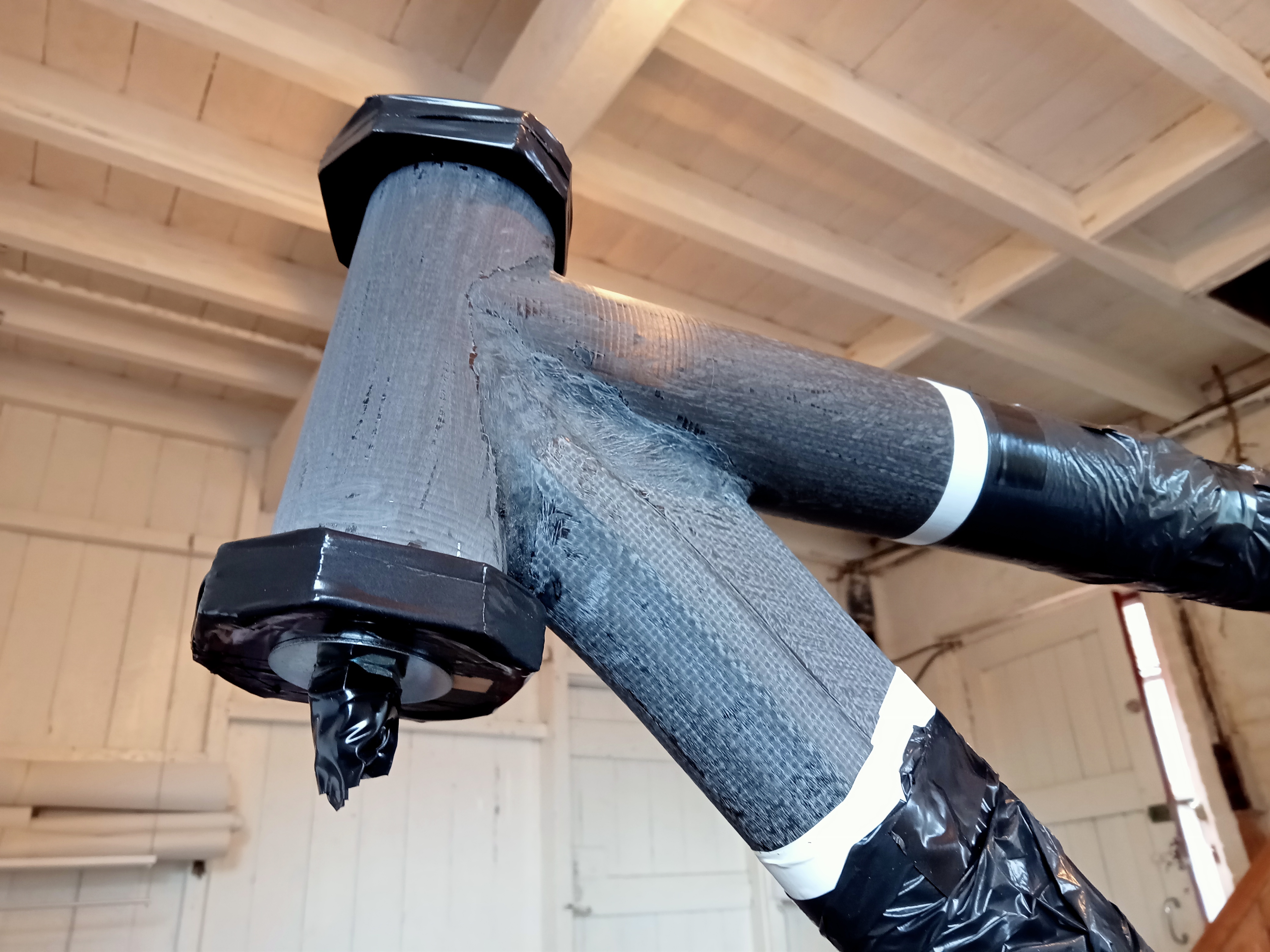 Carbon tandem bike frame joints – Tavelo Tandems
